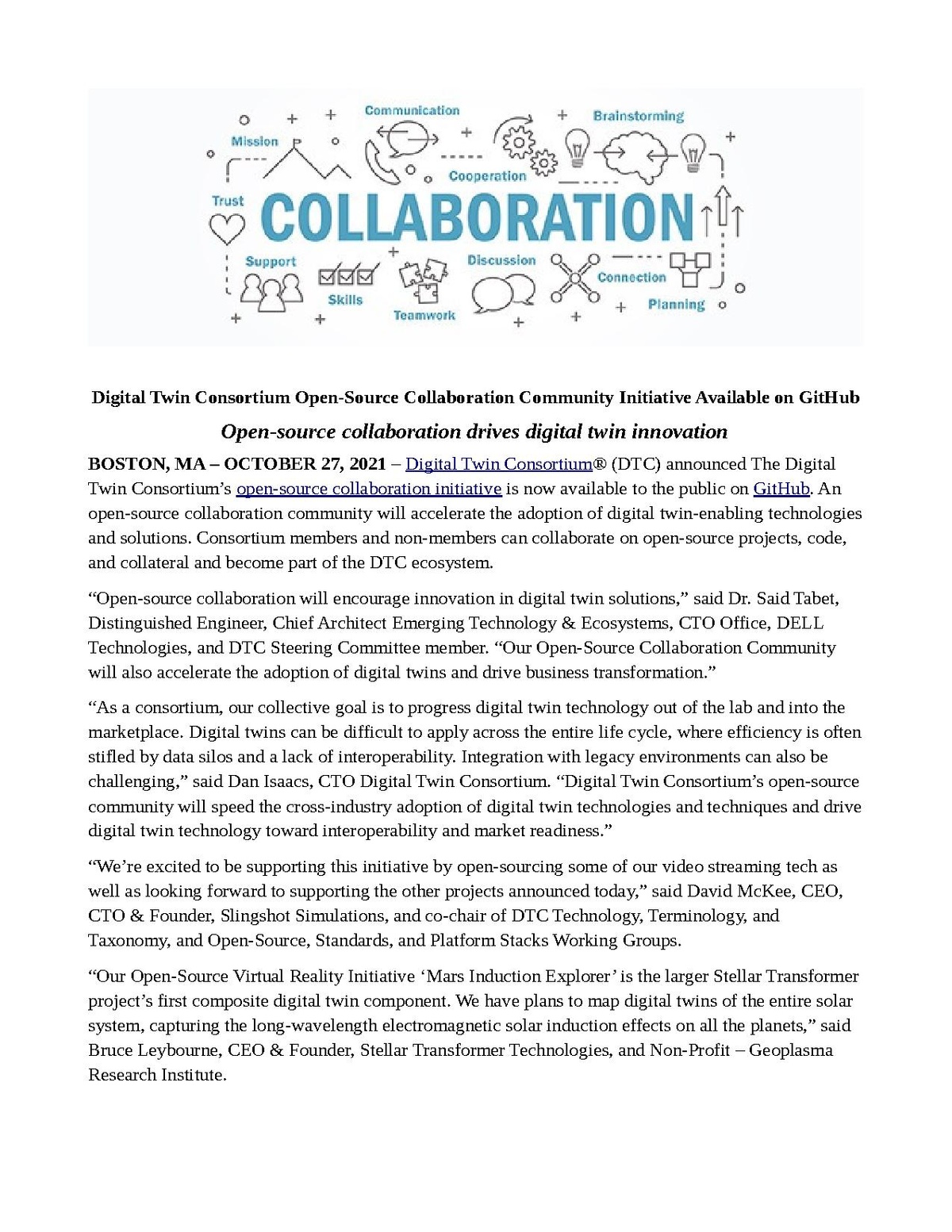 Open-source collaboration drives digital twin innovation - OpenCommons